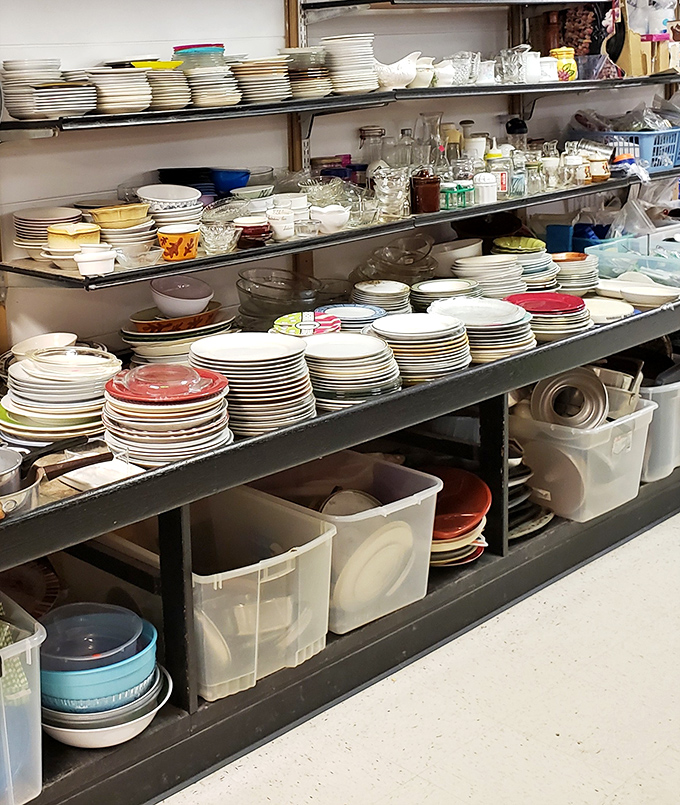 Enough plates to host Thanksgiving for the entire neighborhood, assuming you actually like your neighbors that much.