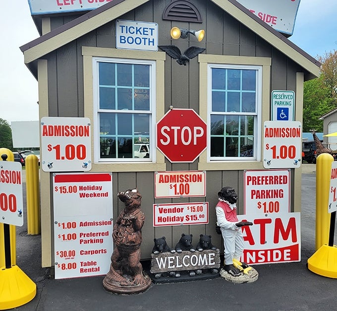 The gateway to bargain heaven charges just $1 for admission&mdash;proof that some of life's greatest adventures still cost less than your morning coffee. 