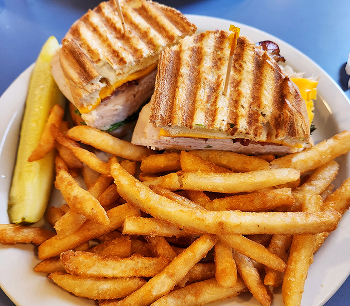 Behold the star of our show: perfectly pressed, gloriously golden, and stuffed with turkey goodness&mdash;this panini doesn't need a Hollywood agent to be famous.