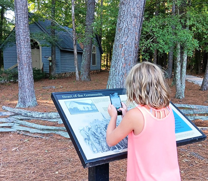 History comes alive through modern technology as a young explorer captures the past with a smartphone &ndash; the ultimate time-travel paradox.