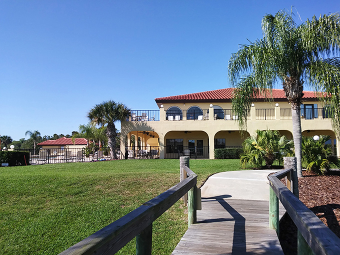 Mediterranean-style waterfront homes showcase Edgewater's surprising architectural diversity without breaking budgets completely.