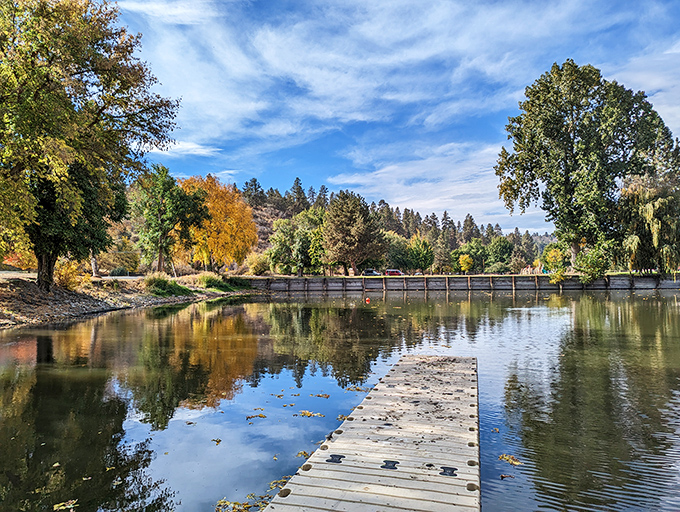 Where sky meets water in perfect harmony. Klamath's lakes offer mirror-like reflections that would make even the most dedicated selfie-taker turn their camera toward nature instead. 