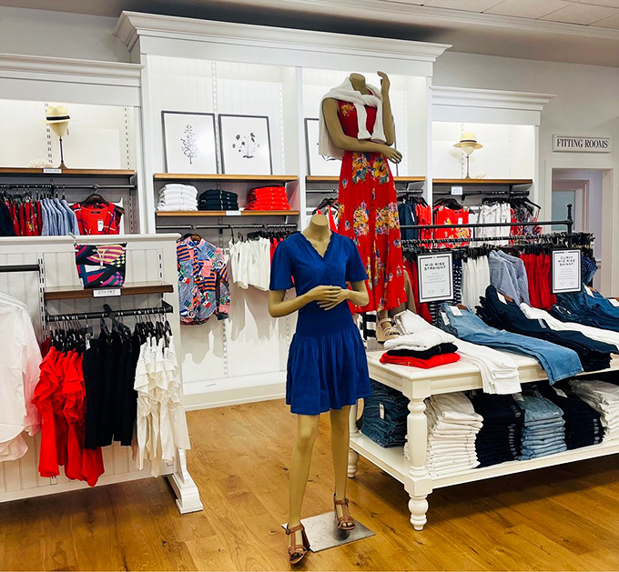 Mannequins dressed better than most of us on a Monday morning, showcasing summer styles that won't break the bank.