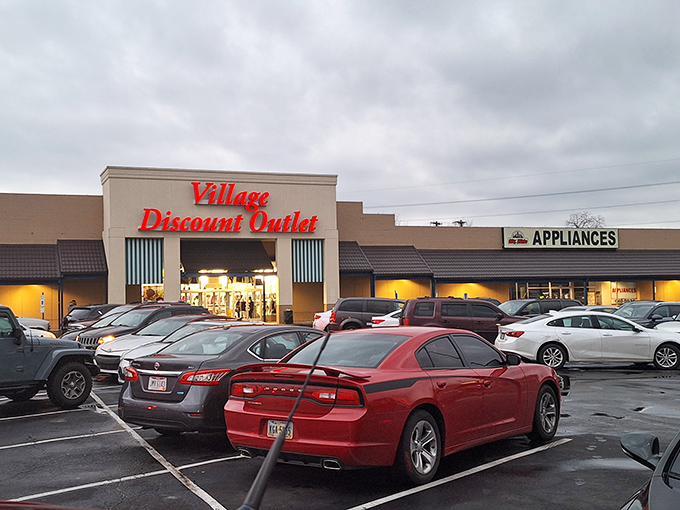 Even at dusk, the Village Discount parking lot buzzes with hopeful hunters. The thrill of the find doesn't observe regular business hours.
