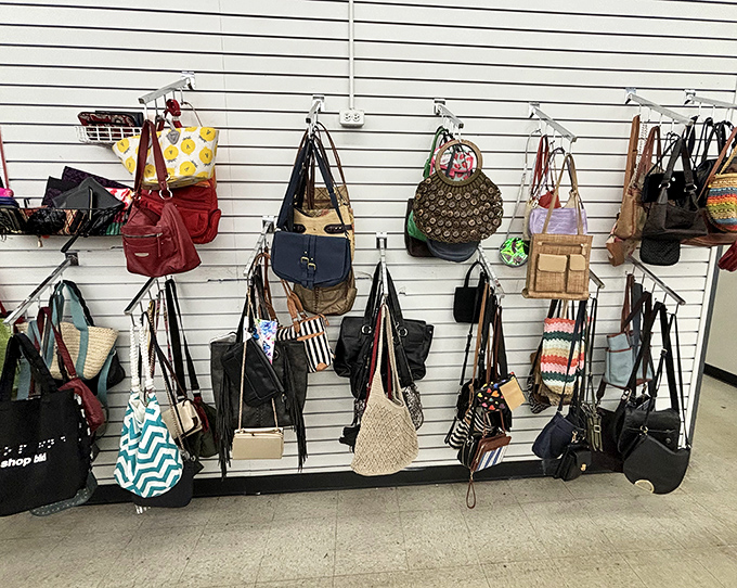 Designer dreams hang here at prices that won't require selling your firstborn child.