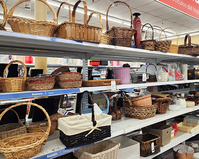 Basket paradise! From picnic-ready wickers to stylish storage solutions, this collection would make Marie Kondo weep with organizational joy.