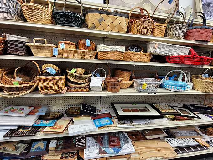 Wicker wonderland! These baskets aren't just containers; they're vessels of possibility waiting to be filled with your imagination.