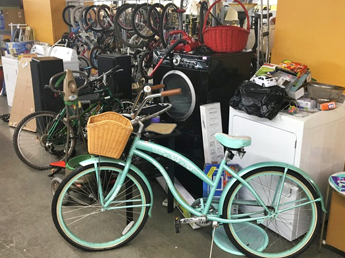 Beach cruisers and basket-adorned bicycles await their second act. That mint-green beauty could be your ticket to oceanfront rides and farmer's market hauls.