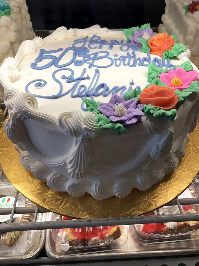 Birthday cakes at Corbo's aren't just desserts, they're edible works of art with frosting flowers so realistic you'll be tempted to put them in a vase.