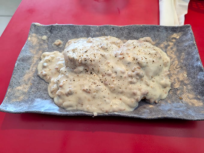 Comfort food doesn't get more comforting than this creamy, peppery masterpiece. Southern grandmothers everywhere are nodding in approval.