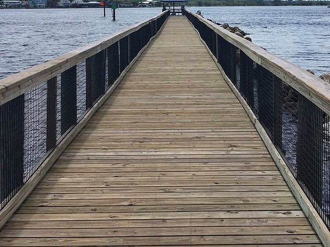 This boardwalk doesn't lead to cotton candy and carnival games, but something better &ndash; uninterrupted views and the soundtrack of gentle waves.