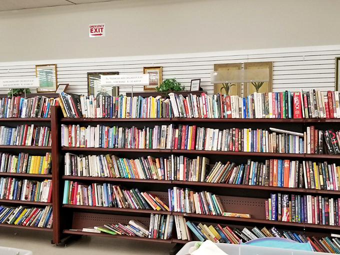 Bookworms rejoice! These shelves hold literary journeys waiting to be rediscovered, from forgotten bestsellers to cookbooks with someone else's favorite recipes.