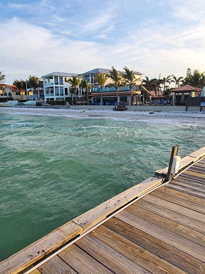 Beachfront dining where your toes can touch sand while your taste buds dance. The dress code? Whatever doesn't have sand in it already.