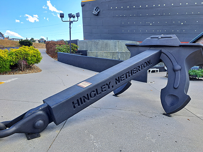 That massive anchor isn't just for show&mdash;it's a testament to the engineering marvel that was Titanic, weighing more than most modern SUVs.