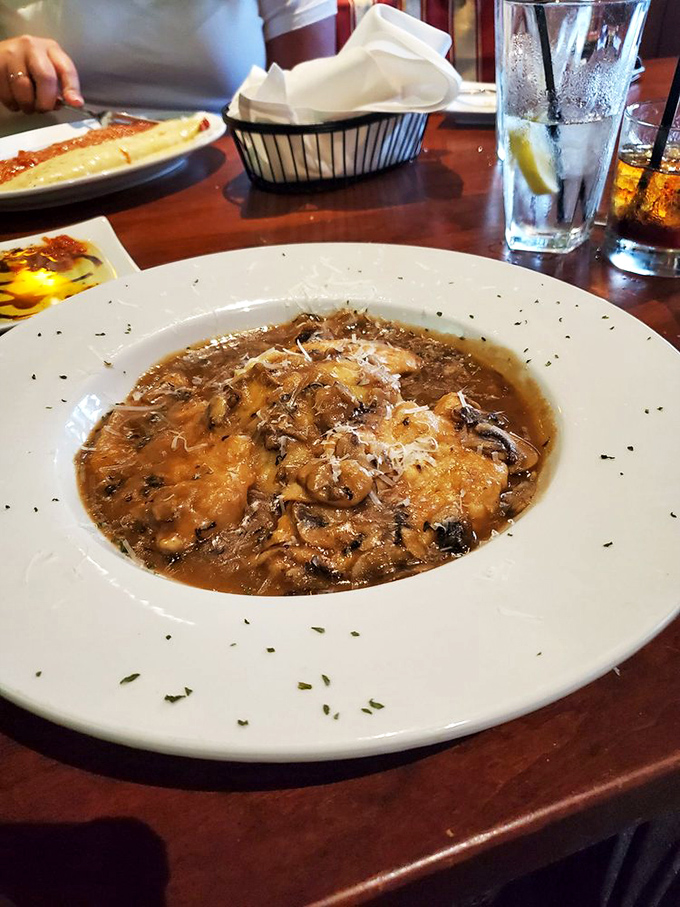 This Chicken Marsala isn't just dinner&mdash;it's a mushroom-studded masterpiece swimming in a sauce you'll want to bottle and take home.