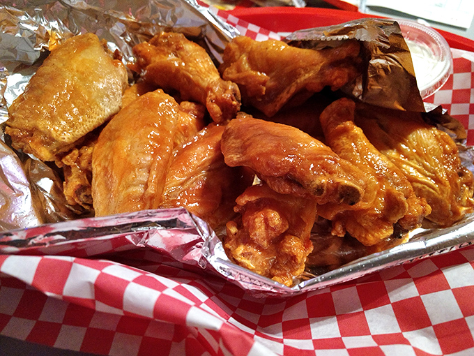 Wings that make you question your loyalty to other food groups. These golden-fried beauties aren't trying to reinvent the wheel&mdash;they're just trying to make your taste buds dance.