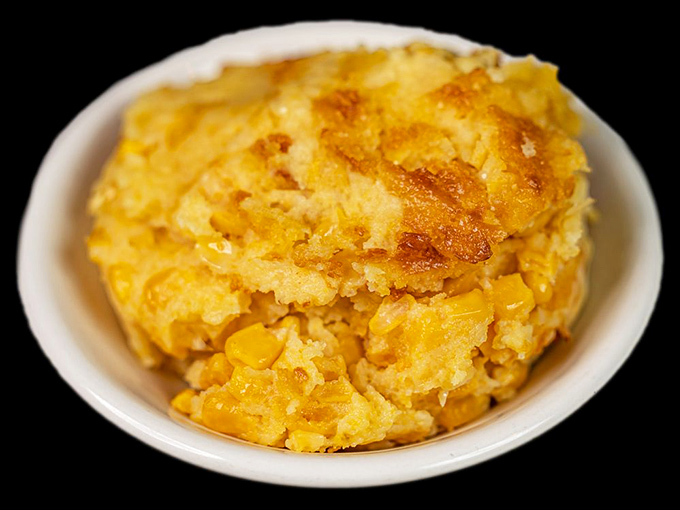This golden corn casserole isn't just a side dish&mdash;it's what comfort would look like if it decided to take physical form and join you for dinner.