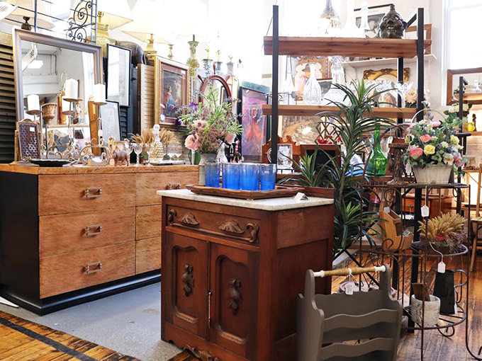 Organized chaos at its finest – like your eccentric aunt's basement, but with price tags.