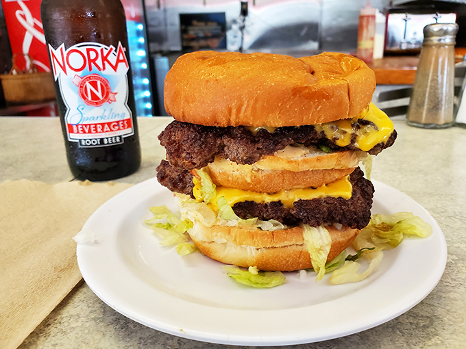 The double cheeseburger at Bob's doesn't just speak to you&mdash;it serenades your soul with a melody of beef, cheese, and toasted bun.