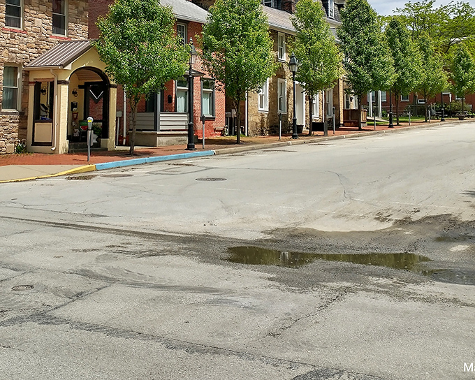 These brick buildings have witnessed more than a century of Saltsburg stories. If walls could talk, these would have bestseller material.