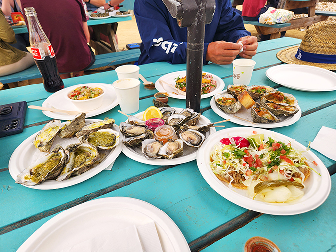 Not your grandmother's picnic spread&mdash;unless your grandmother was secretly Julia Child. A feast of oceanic proportions awaits.