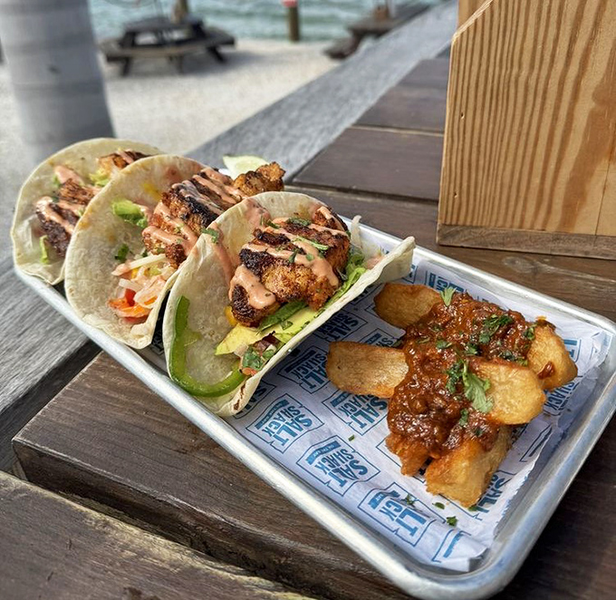 These blackened fish tacos aren't just food&mdash;they're edible postcards from the Gulf, delivered fresh to your table with a side of Florida sunshine.