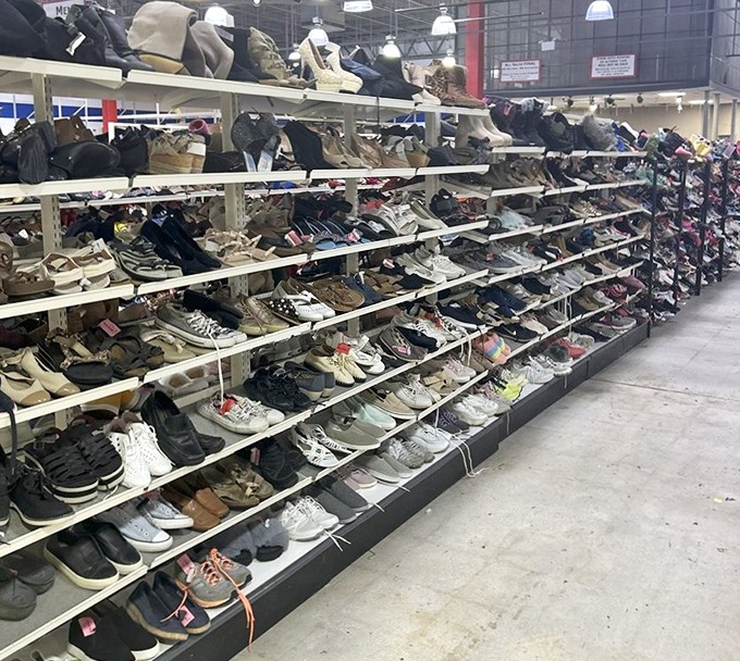 Footwear paradise where your next favorite shoes are hiding. Like Cinderella's slipper, the perfect fit is waiting&mdash;no fairy godmother required.