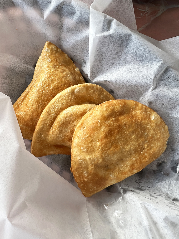 Golden-fried pierogies that crackle with each bite, revealing a pillowy potato interior. Comfort food doesn't get more straightforward&mdash;or more satisfying&mdash;than this.