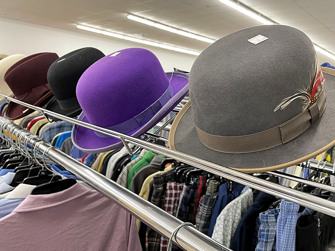 From dapper fedoras to vibrant berets, the hat selection offers instant personality upgrades for less than a fancy coffee.