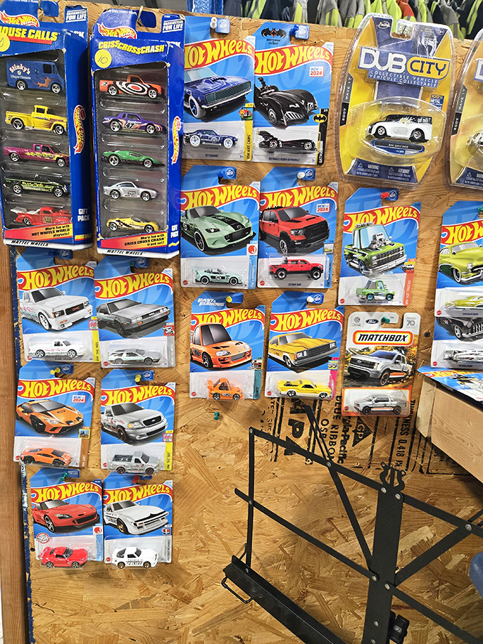 Hot Wheels heaven! Every car-obsessed kid (and let's be honest, adult) dreams of stumbling upon this colorful automotive goldmine.