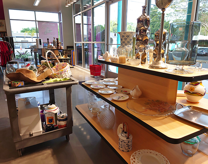 Crystal, ceramic, and curiosities await new homes. One person's "I don't need this anymore" becomes your "I've been looking everywhere for this!"