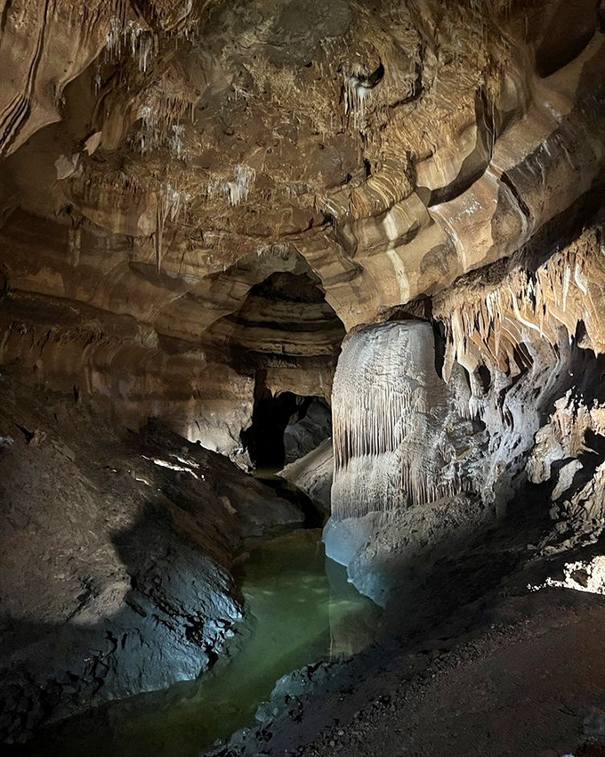 The "Lake Room" creates perfect reflections that double the visual magic. It's like Mother Nature installed infinity mirrors to show off her handiwork.