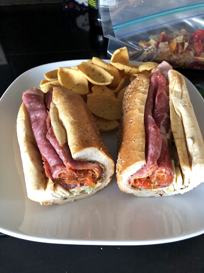 This Italian hoagie isn't just lunch &ndash; it's a masterclass in the architecture of flavor, with layers of meat and that signature Philly pepper relish.