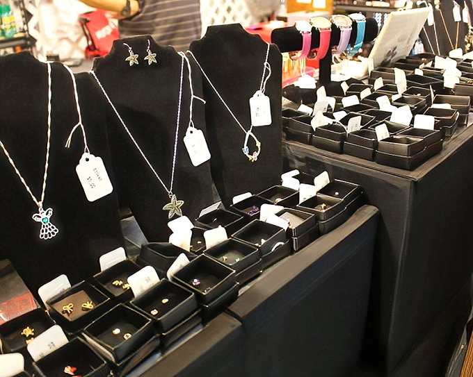 Jewelry that tells stories&mdash;each pendant and earring waiting for its second act, like supporting characters hoping to be cast in your personal style narrative.