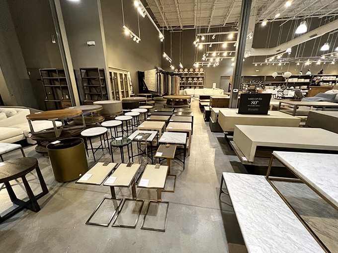 This furniture showroom is where credit cards go to die and home renovation dreams are born. Resistance is futile.