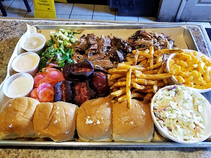 Not so much a platter as a declaration of abundance&mdash;this family-style feast makes you wonder if you should have skipped breakfast&hellip; and lunch&hellip; and yesterday's dinner.