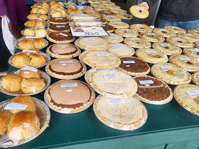 Pie paradise! The only place where "I'll just look" becomes "I'll take three" faster than you can say "diet starts Monday."