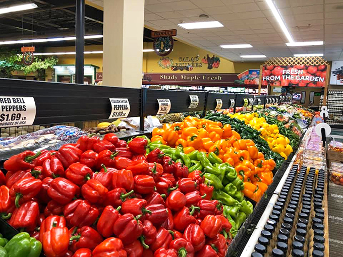 Mother Nature showing off her color palette. These peppers aren't just produce&mdash;they're edible jewels waiting to transform your next meal.