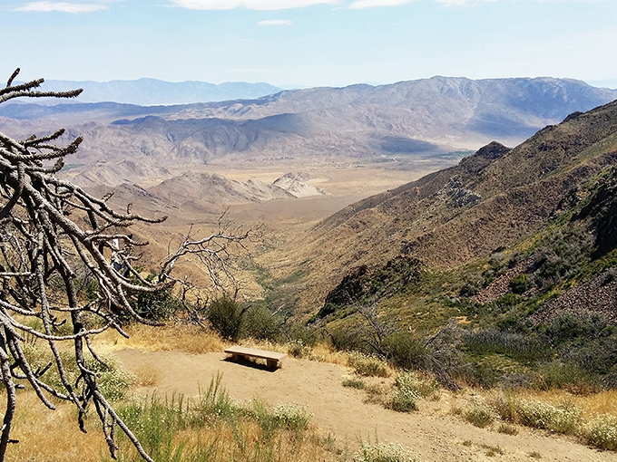 Mother Nature showing off her dramatic side. This desert panorama stretches so far you half expect Road Runner to zip across the horizon.