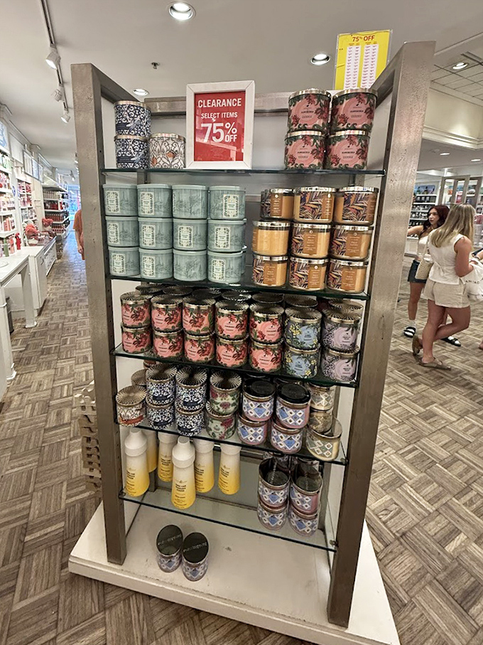 Candle paradise or scent library? At 75% off, your home can smell like a million bucks for pennies on the dollar.