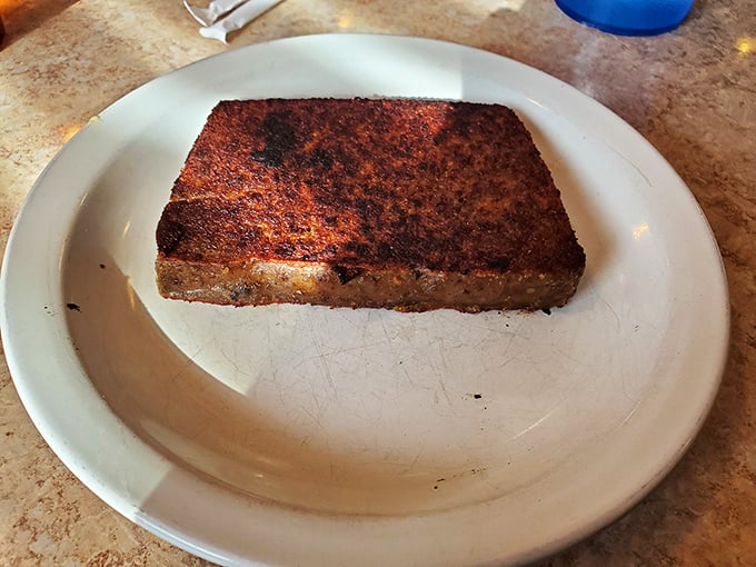 Behold the scrapple&mdash;crispy-edged, perfectly browned, and waiting to convert the uninitiated to this Pennsylvania Dutch breakfast tradition.