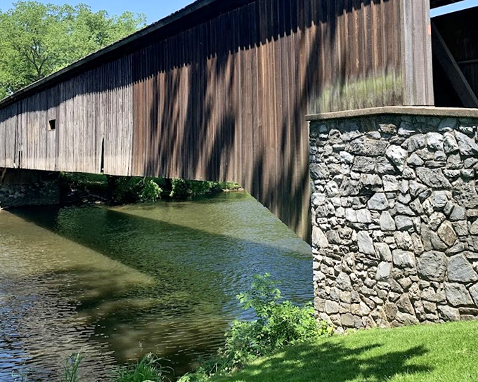 The weathered siding tells more stories than your uncle at Thanksgiving, each plank a chapter in Lancaster County history.