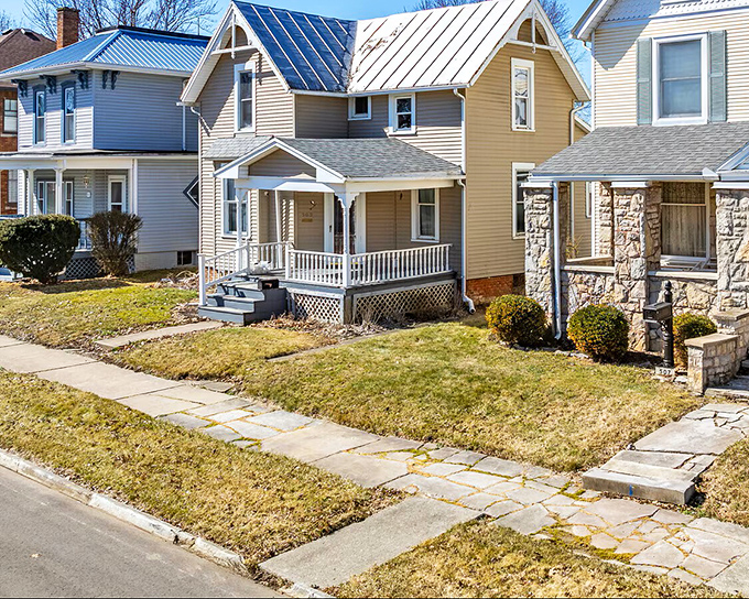 Charming homes with actual yards and porches where neighbors chat instead of avoiding eye contact in elevator rides—what a concept!