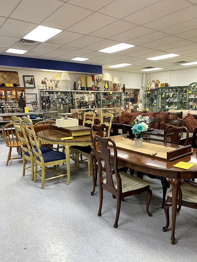 Dining sets galore! Find the perfect table for your next dinner party or just a place to pile mail for the next decade.