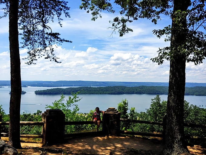 Mother Nature's observation deck. This spot has witnessed countless first kisses, marriage proposals, and "I can't believe we hiked all this way" moments.