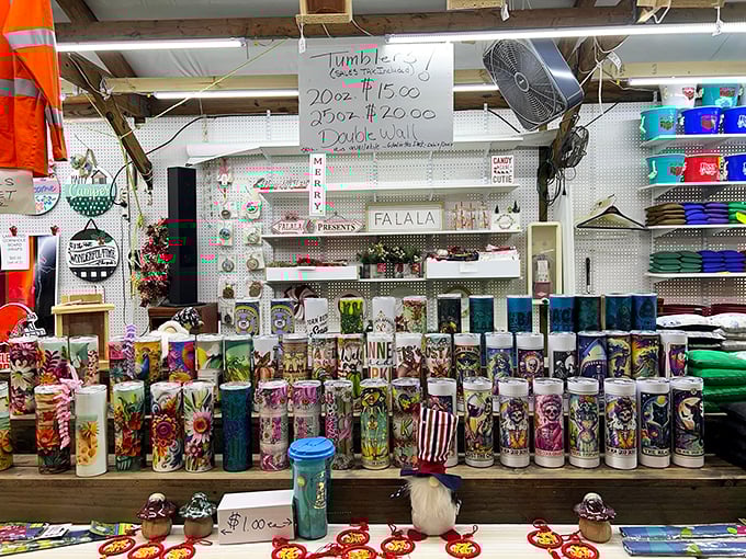 Colorful tumblers and customized drinkware that transform ordinary hydration into a personality statement. Practical meets whimsical in every sip!