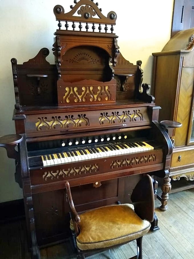 This ornate vintage piano isn't just furniture&mdash;it's a family history waiting for new fingers to bring its stories back to life.