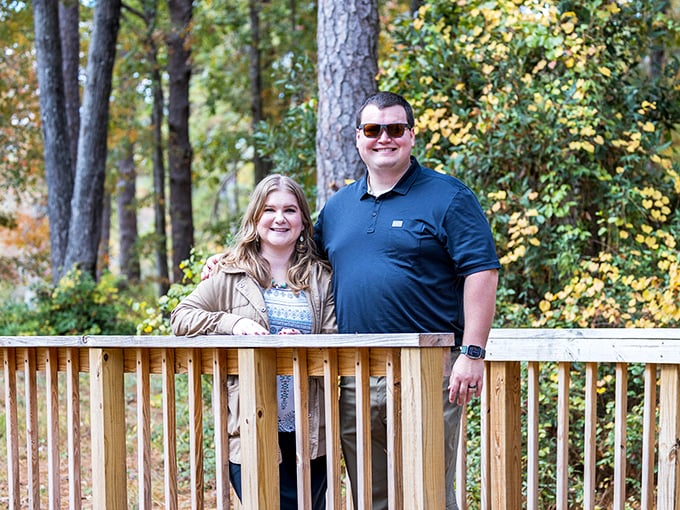Happy park visitors enjoying that rare moment when "getting away from it all" actually delivers on its promise.