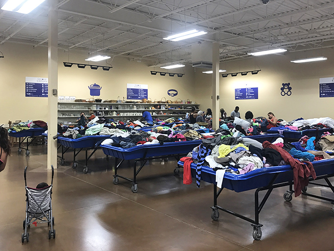 Organized chaos at its finest &ndash; where one shopper's castoffs become another's can't-live-without discoveries.