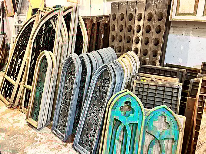 These arched windows once framed someone's perfect view &ndash; now they're waiting to frame yours with timeless elegance.